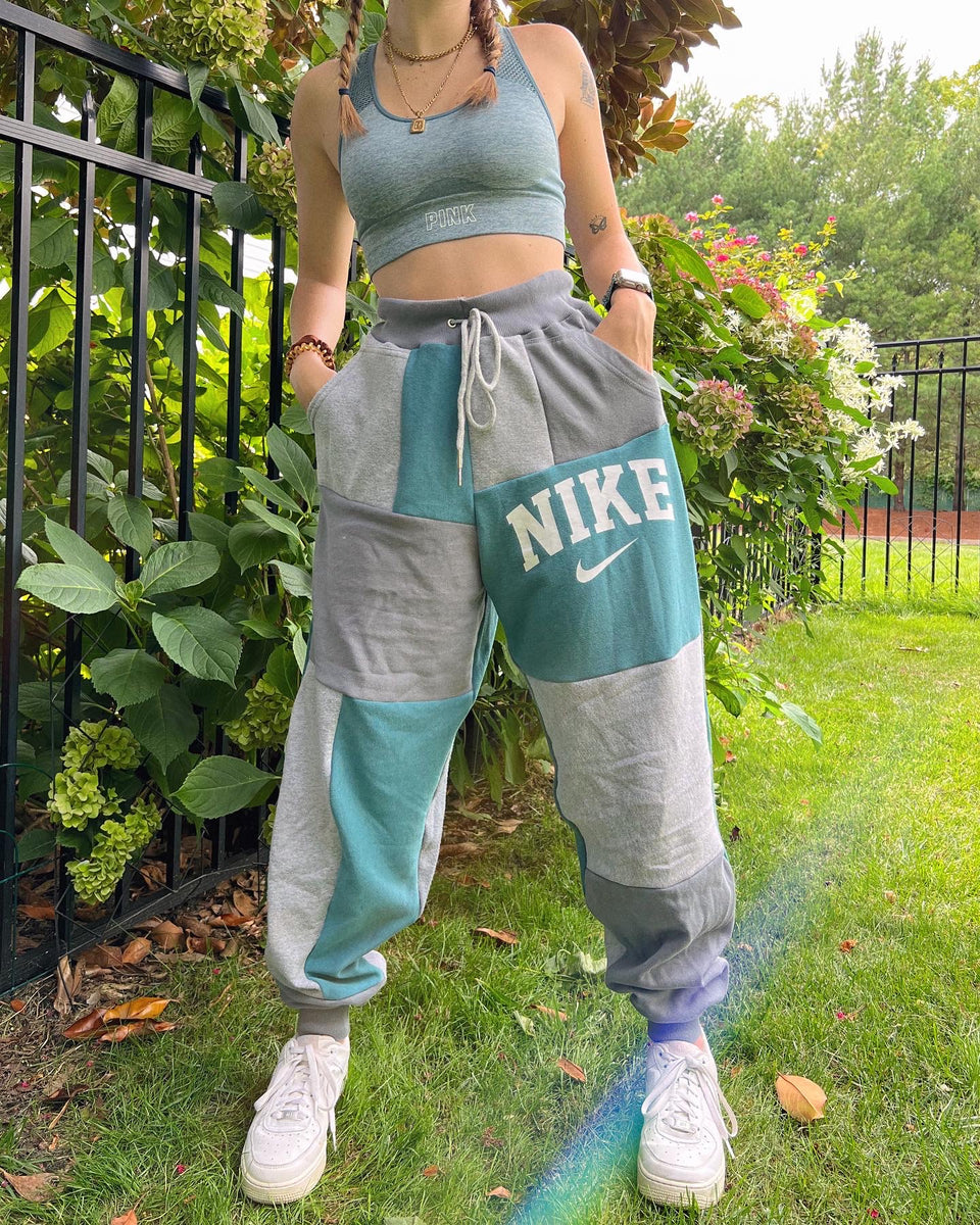 teal nike sweats – susoriginals